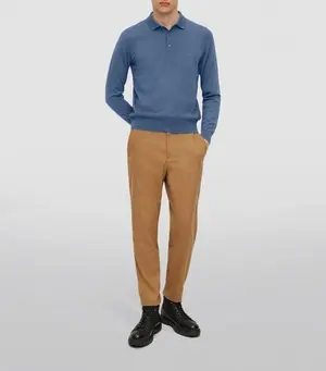 BOSS Wool Polo Shirt