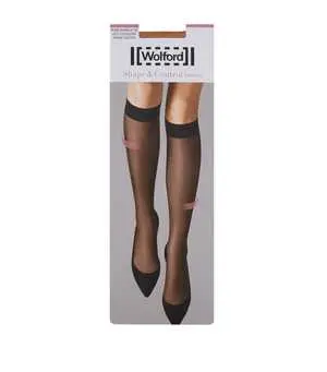 Wolford Pure Energy 30 Leg Vitalizer Knee-highs - Nude