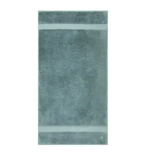 YVES DELORME Toile Hand Towel - Green