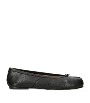 MAISON MARGIELA Leather Tabi Ballet Flats
