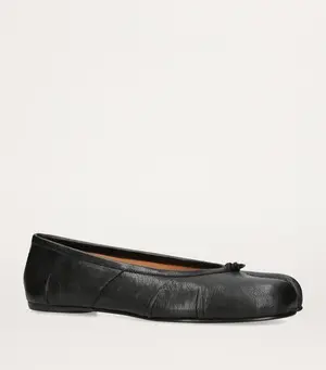 MAISON MARGIELA Leather Tabi Ballet Flats