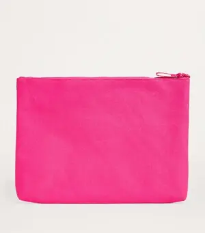 Harrods Large Cotton Logo Pouch