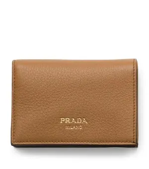 Prada Small Leather Bifold Wallet