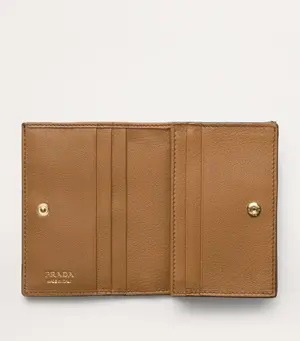 Prada Small Leather Bifold Wallet