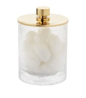ZODIAC Cylinder -plated Jar - Gold