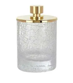 ZODIAC Cotton Pad Jar - Gold