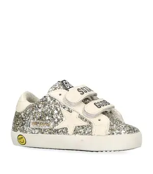 GOLDEN GOOSE Sparkling Old School Sneakers - Gold