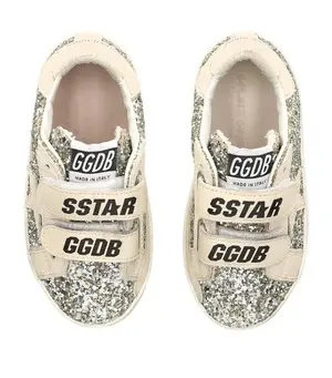 GOLDEN GOOSE Sparkling Old School Sneakers - Gold