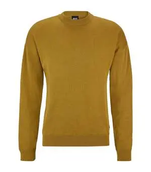 BOSS Cotton Crew-neck Sweater