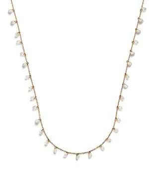 PERSEE Yellow And Diamond Danaé Necklace - Gold