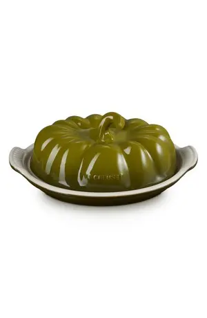 LE CREUSET Pumpkin Butter Dish