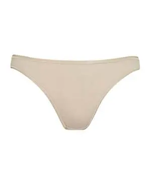 Hanro Cotton Seamless Mini Brief - Nude