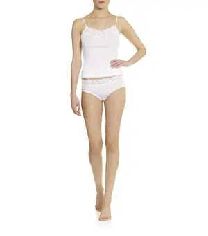 Hanro Moments Midi Brief - White