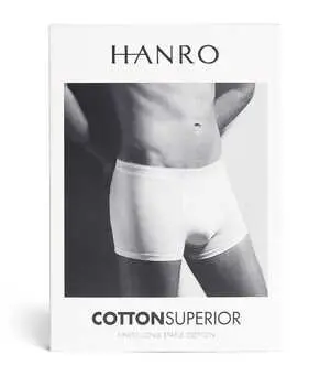 Hanro Cotton Superior Trunks - Black