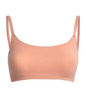 SKIMS Fits Everybody Scoop-neck Bralette Orange