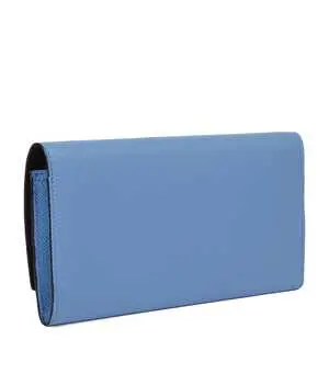 Smythson Leather Marshall Travel Wallet