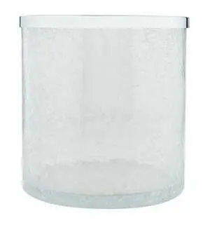ZODIAC Cracked Crystal Bin - Silver