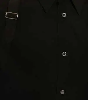 Alexander McQueen Cotton Harness Shirt