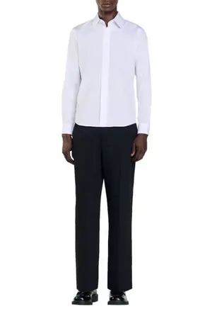 Sandro Cotton Shirt - White