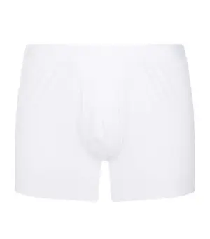 Derek Rose Pima Cotton Stretch Open Trunks White