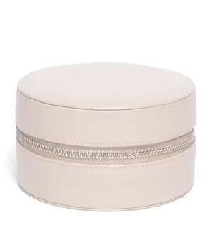 RAPPORT LONDON Leather Jewellery Case - Neutral