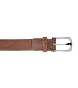 Zegna Suede Belt - Beige