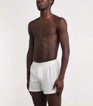 Sunspel Cellular Cotton Boxer Shorts