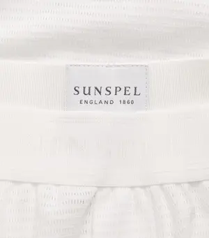 Sunspel Cellular Cotton Boxer Shorts