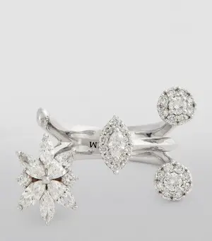 Yeprem Y-not Diamond And Gold Ring