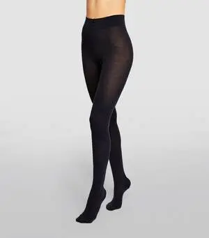 Falke Softmerino Tights - Navy