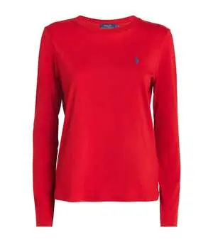 Polo Ralph Lauren Embroidered Pony Cotton T-shirt