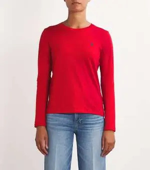 Polo Ralph Lauren Embroidered Pony Cotton T-shirt
