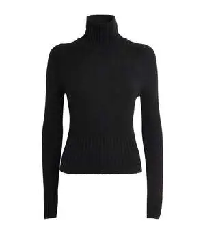 JOSEPH Open Cashmere High-neck Sweater