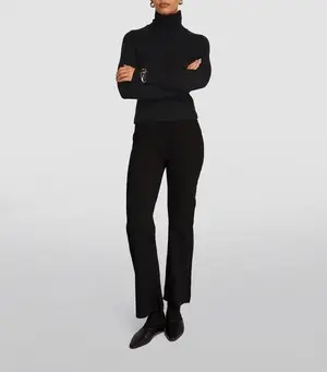 JOSEPH Open Cashmere High-neck Sweater