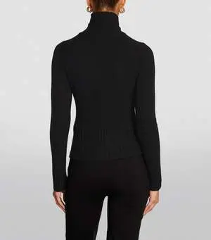 JOSEPH Open Cashmere High-neck Sweater