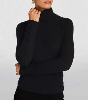 JOSEPH Open Cashmere High-neck Sweater