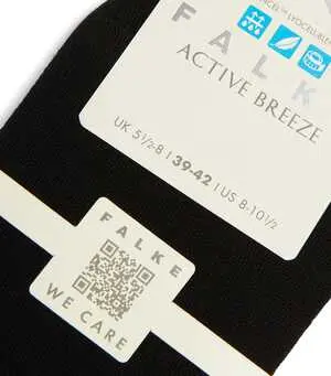 Falke Active Breeze No Show Socks - Black