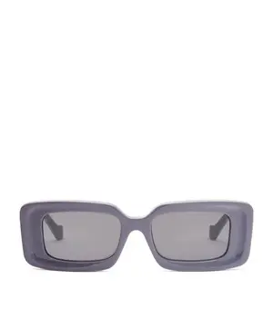 Loewe Rectangular Full Rim Sunglasses - Brown