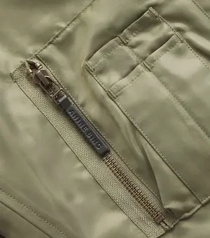ANINE BING Leon Bomber Jacket - Green