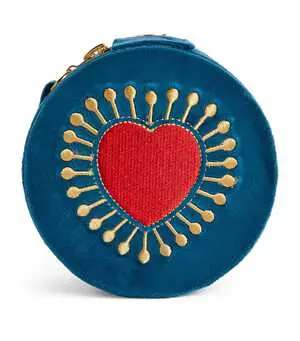 L'ATELIER NAWBAR Sacred Heart Jewellery Box - Blue