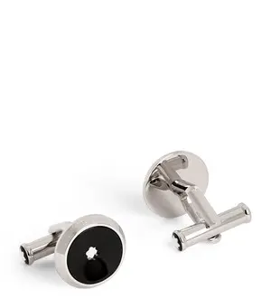 Montblanc Stainless Steel Star Cufflinks