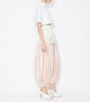 Alaïa High-neck Crop Top