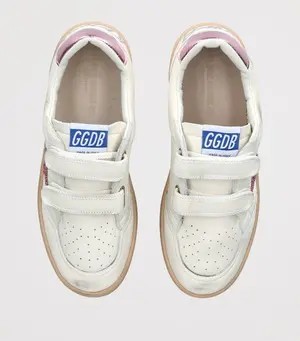 GOLDEN GOOSE Leather Ball Star Sneakers - Pink