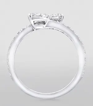 Graff Gold And Diamond Duet Ring
