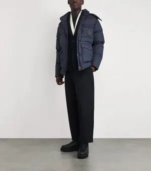 Giorgio Armani Logo Puffer Jacket
