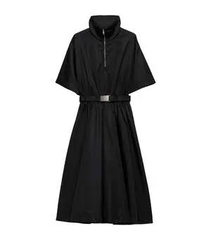Prada Re-nylon Midi Dress - Black