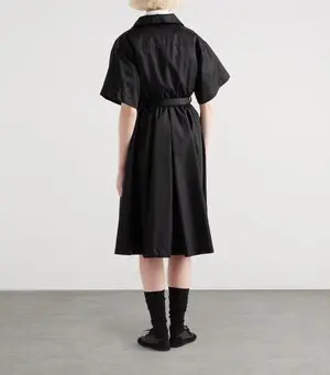 Prada Re-nylon Midi Dress - Black