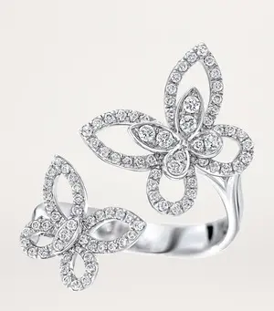 Graff Gold And Diamond Butterfly Ring