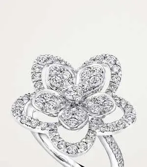 Graff Wild Flower Diamond Ring