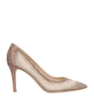 GIANVITO ROSSI Rania 85 Embellished Pumps